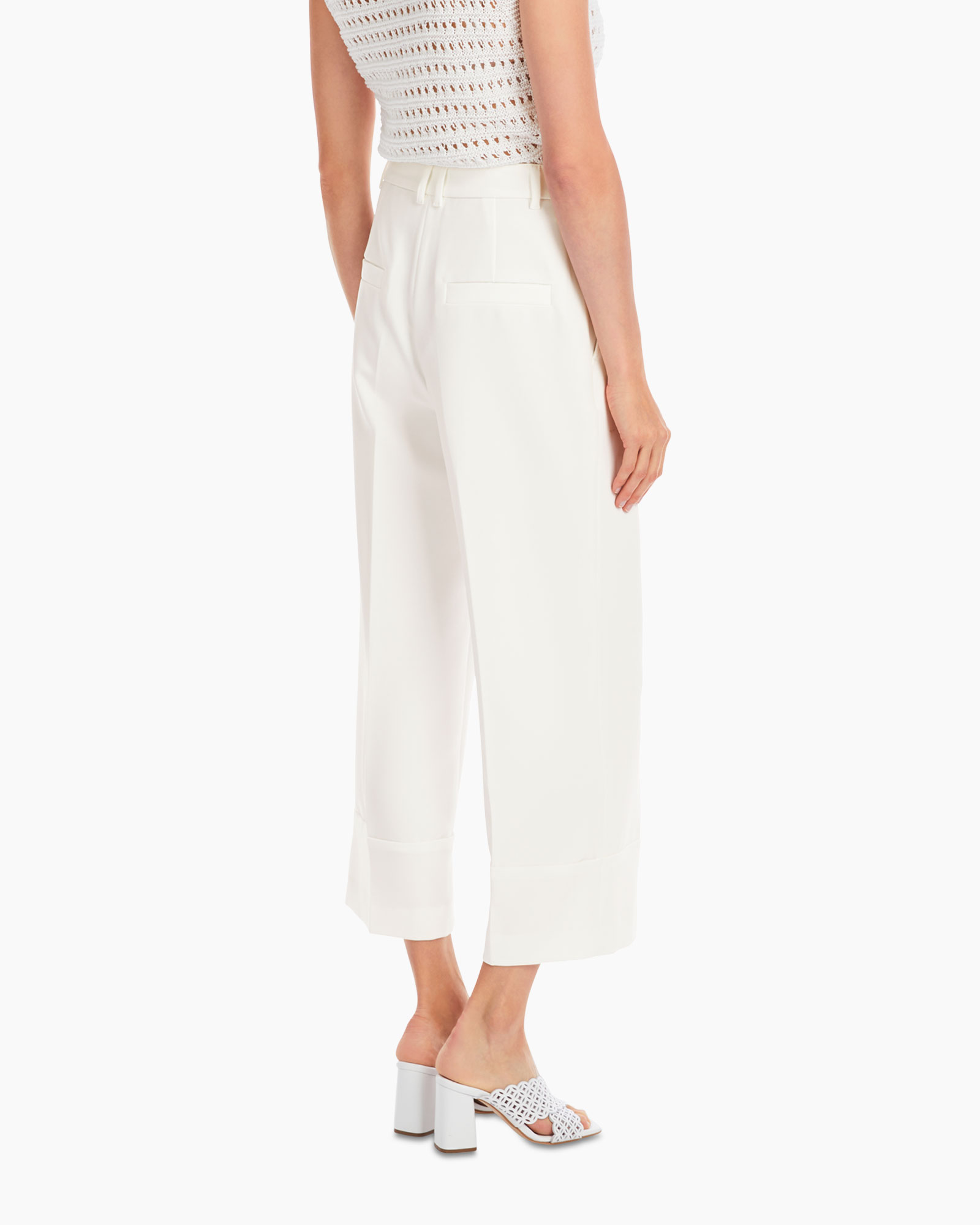 Marc Cain Collections Broek Yc 81.67 W77 Off White