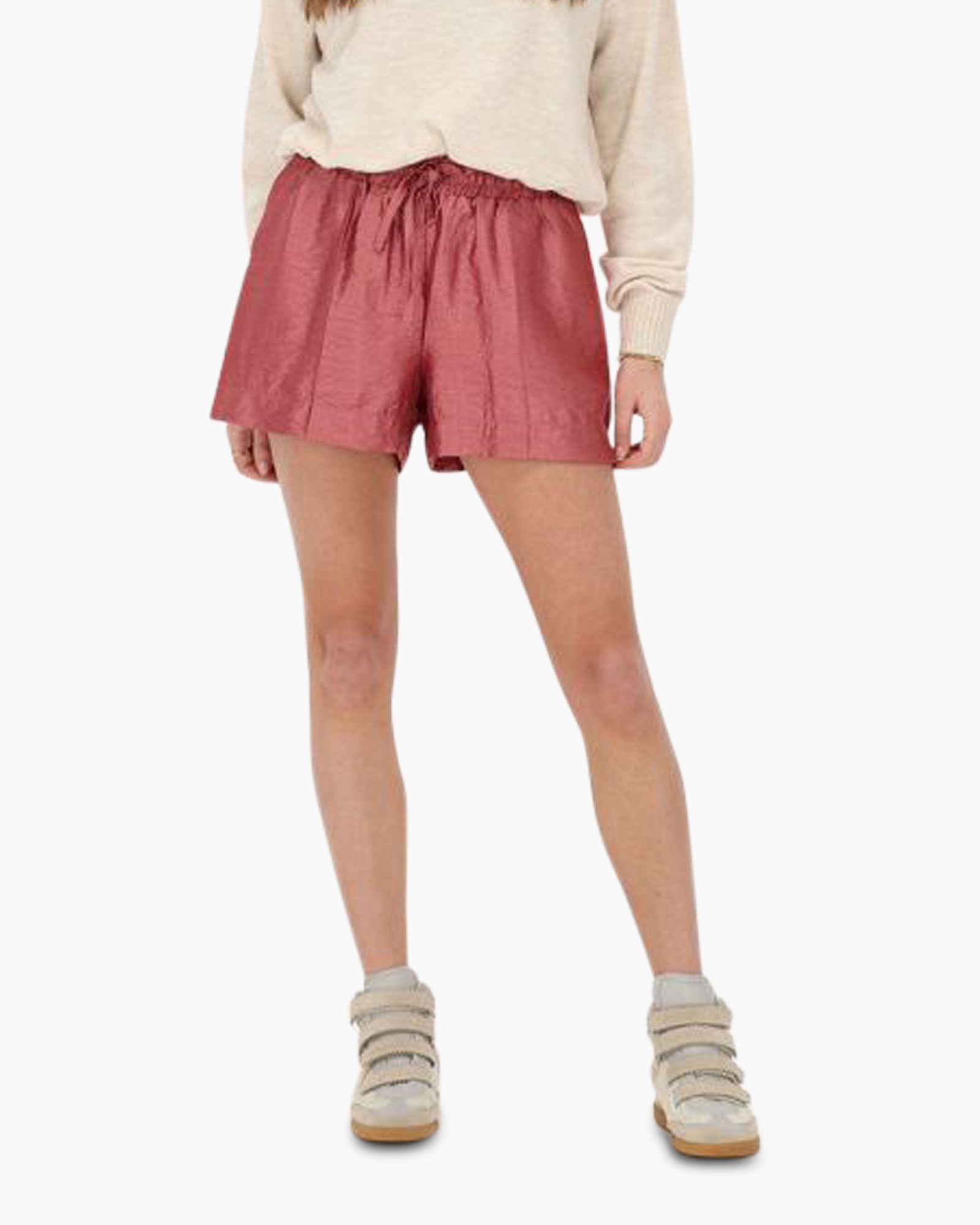 My Jewellery Short Short Satin With Pintuck Rose