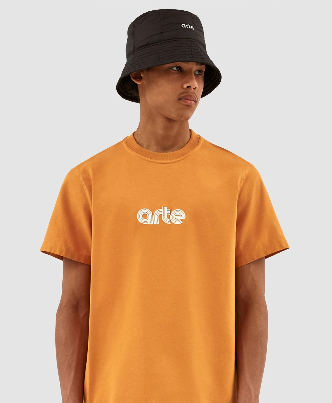 Arte Antwerp Hoed Bauhaus Quilted Bucket Hat Zwart