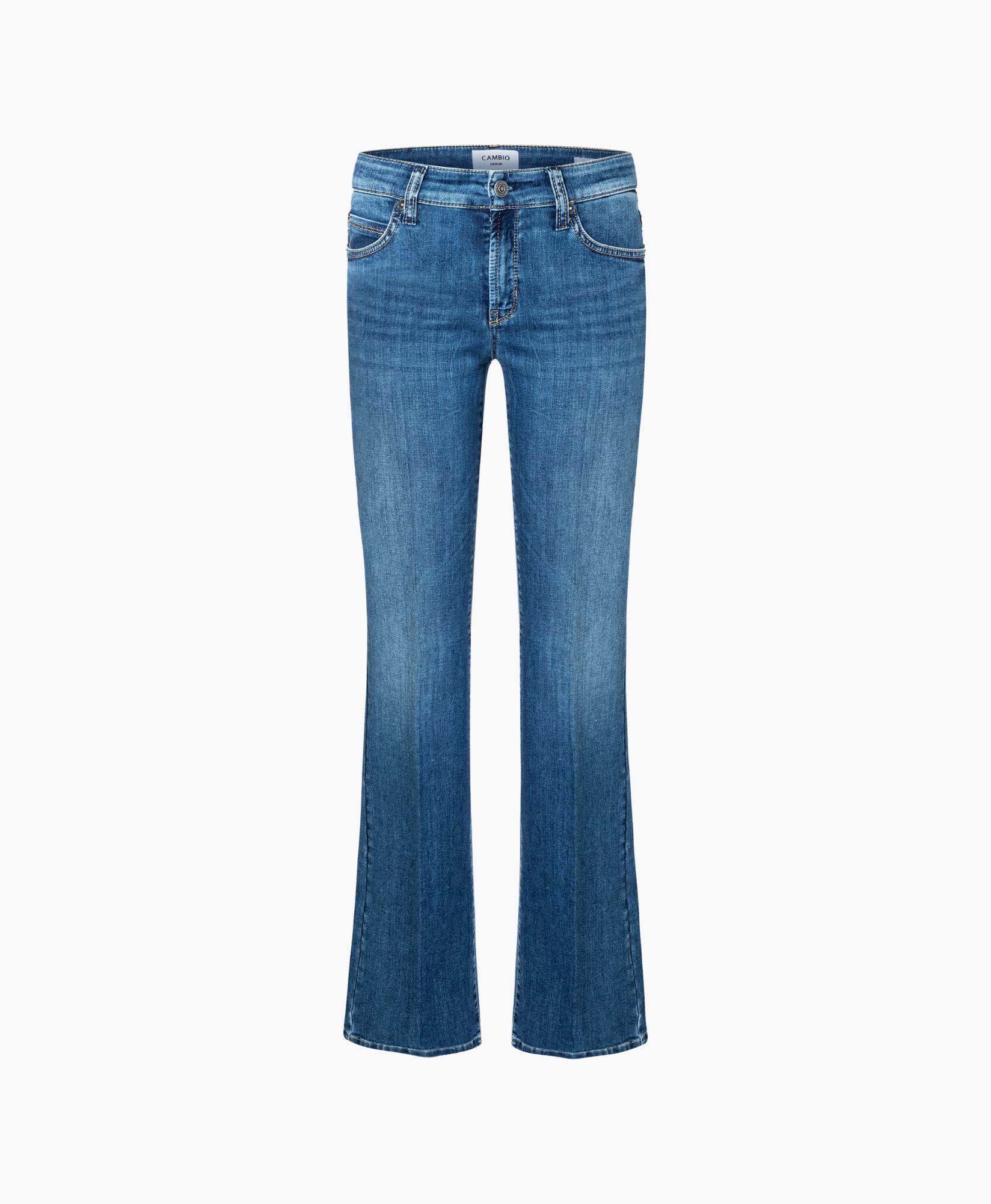 Cambio Jeans Paris Flared Blauw