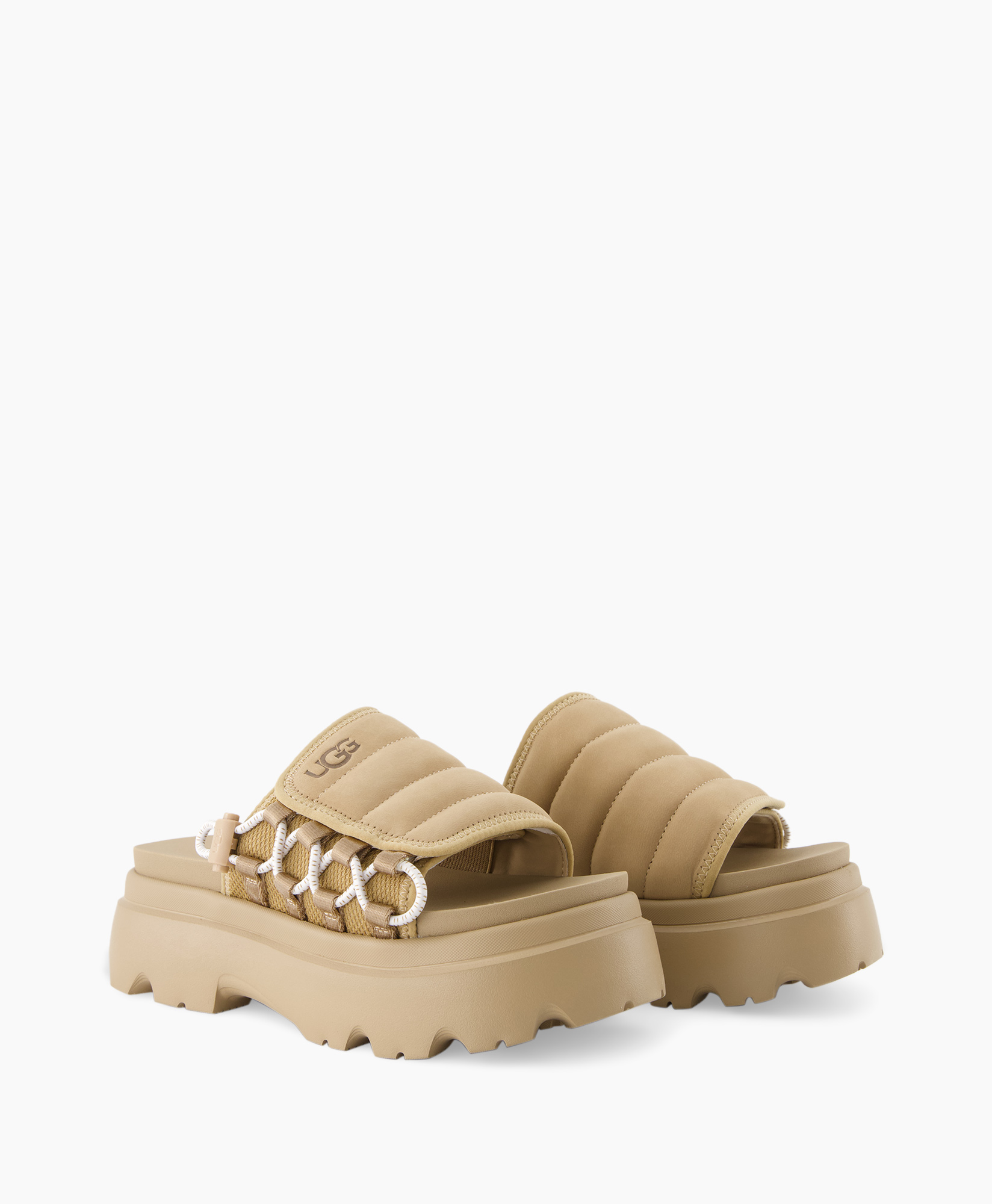 UGG Sandaal Zonder Hak W Callie Beige