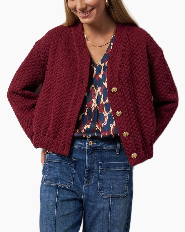 Studio Anneloes Jack Josephine Structure Jacket Rood