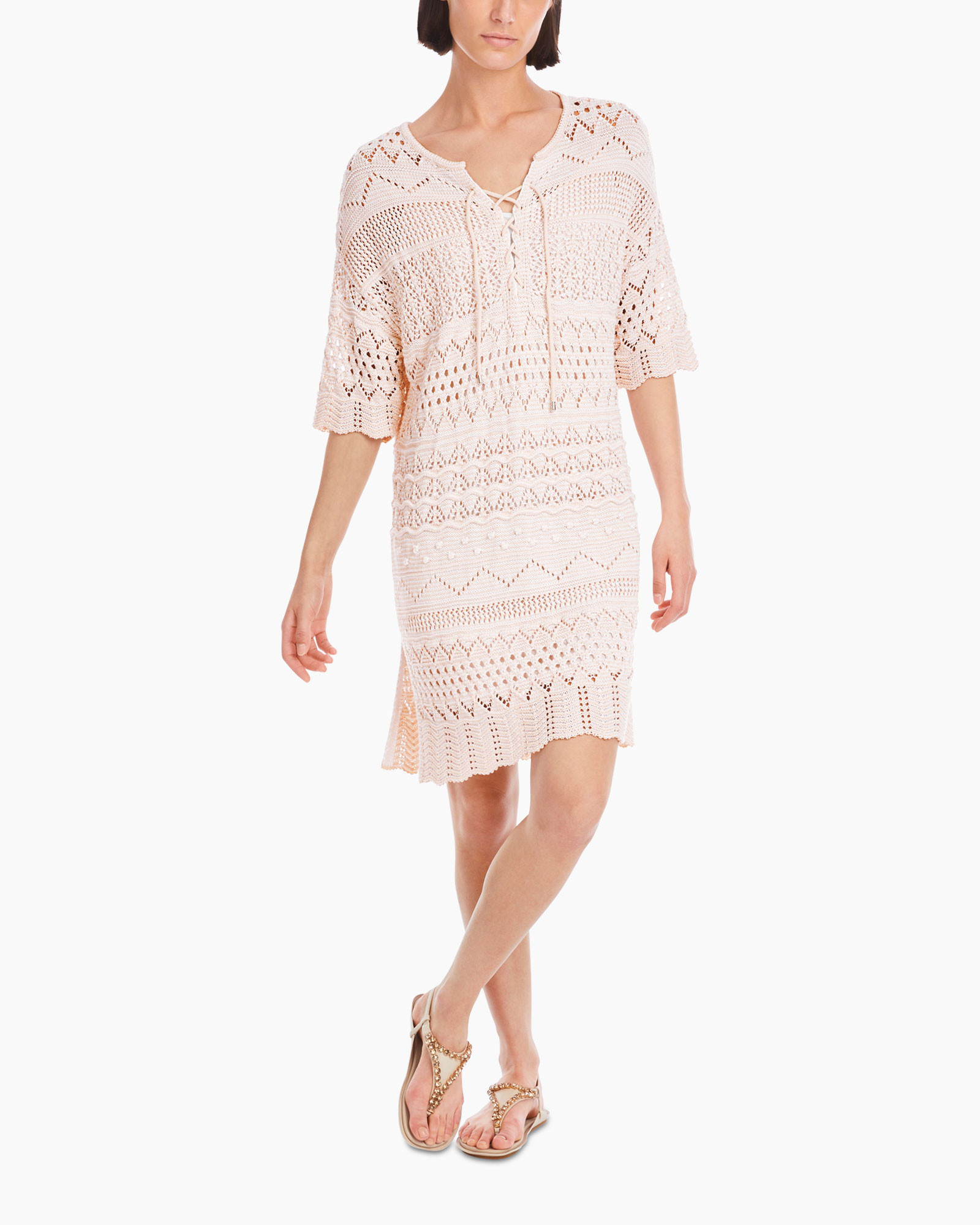Marc Cain Collections Jurk Yc 21.57 M47 Ecru