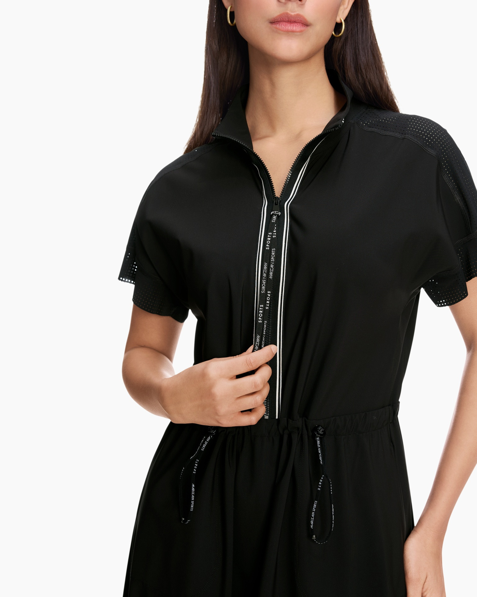 Marc Cain Sports Jurk Ys 21.26 J40 Zwart