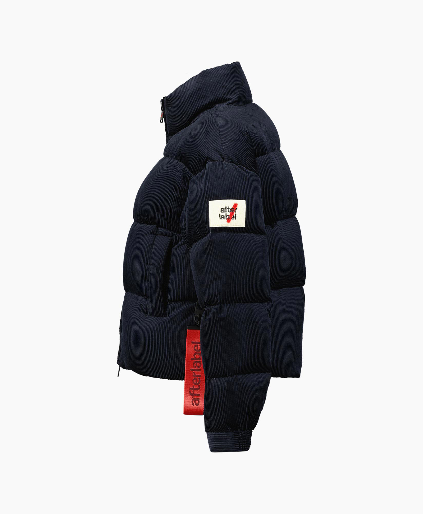 After Label After Label Gewatteerde Jas Turkutp313 Blauw