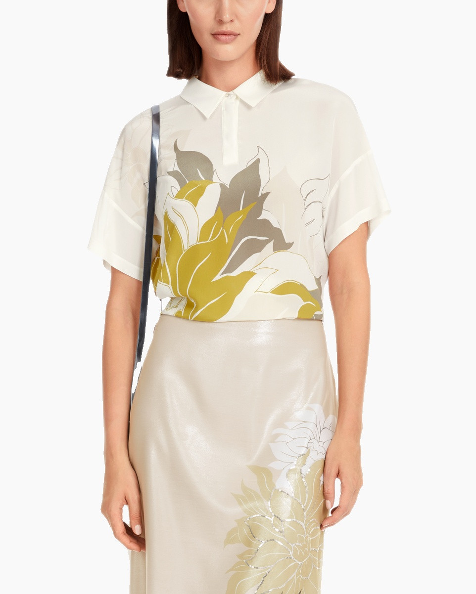 Marc Cain Collections Blouse Yc 55.02 J85 Beige