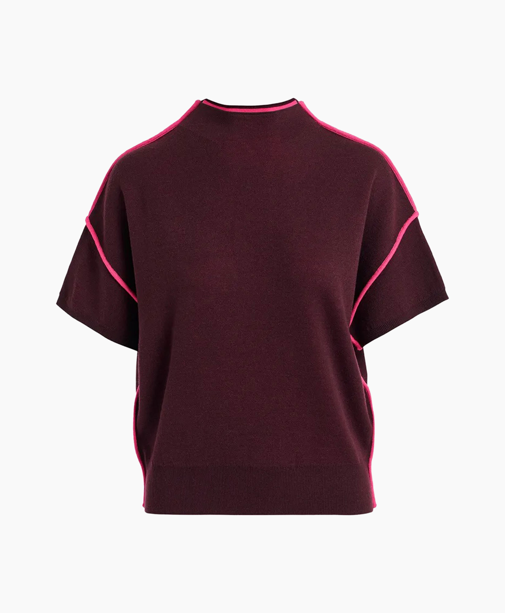 Essentiel Antwerp Top Fabia donker rood