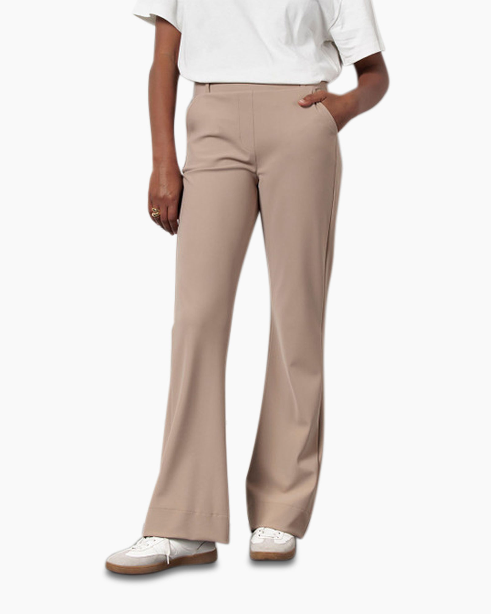 Studio Anneloes Broek Flair Bonded Trousers Geel