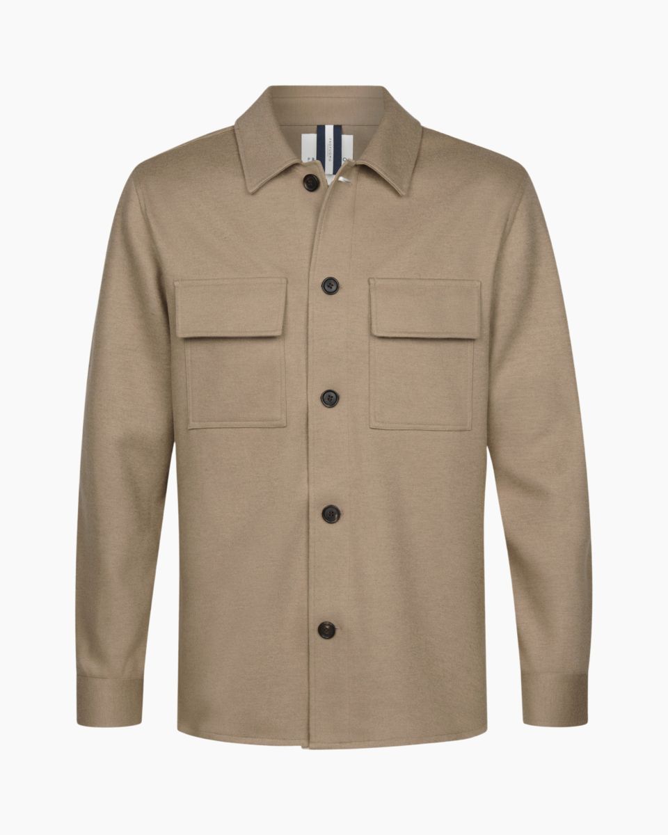 Profuomo Jasje Cutaway Beig Beige